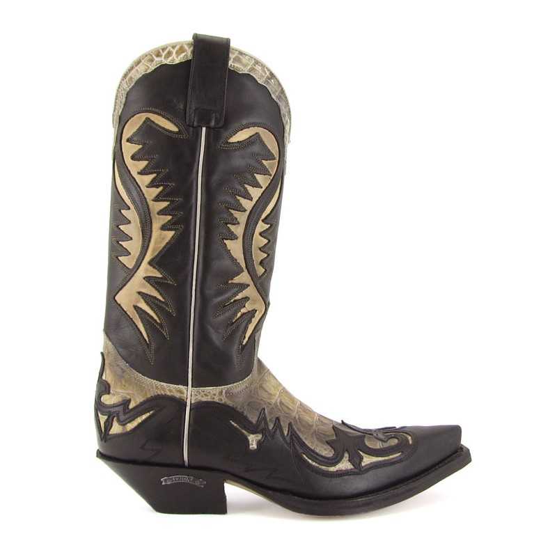 Sendra Boots 6480 Pull Oil Negro Coco Difuminado